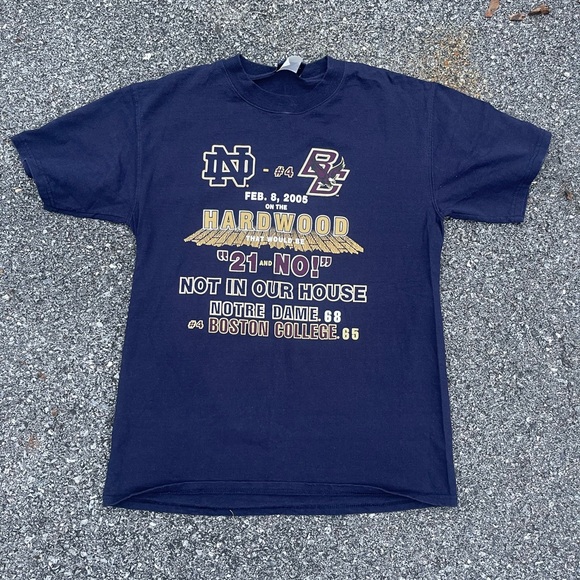 Jansport | Shirts | Jansport Notre Dame Vs Boston College Vintage ...